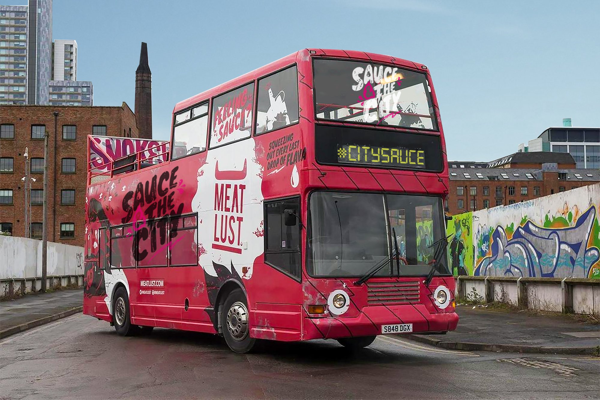 You can't miss the saucy bus – packed with meaty treats | News | Taste ...