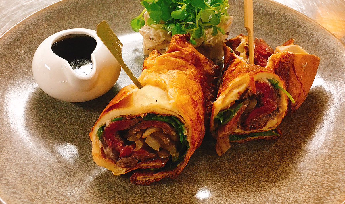 A 5-star wrap? Beef and trimmings in a flattened pud | News | Taste of ...
