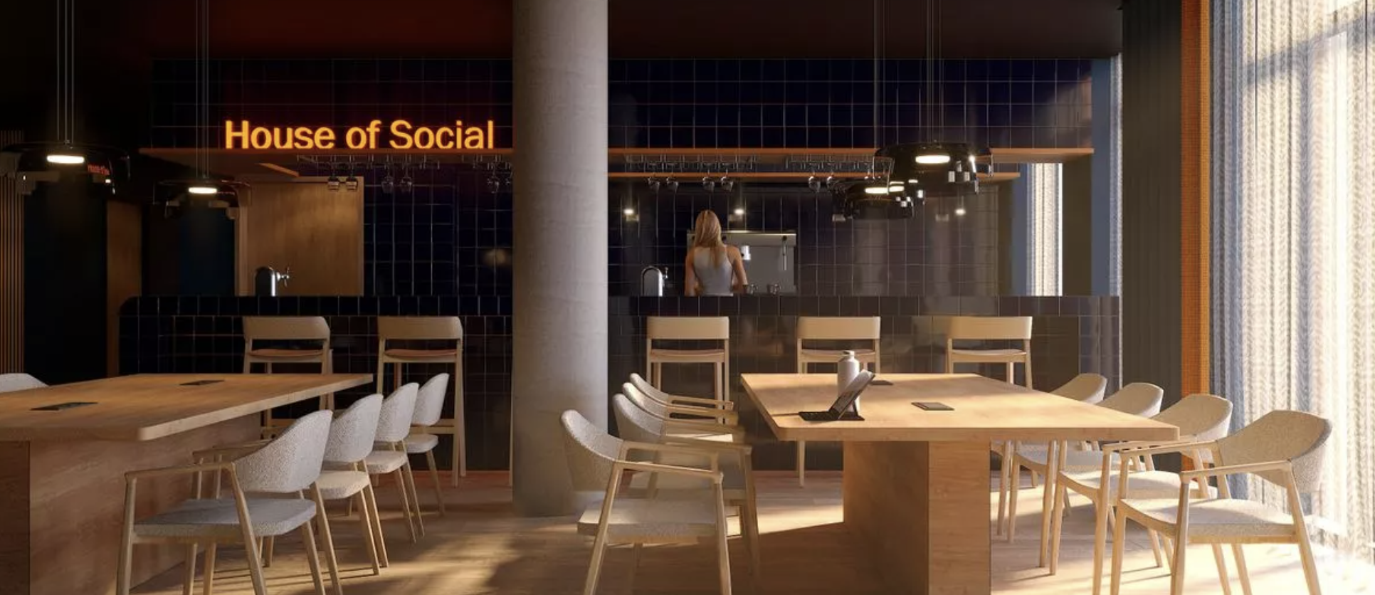 THIS SUMMER: New food hall House of Social to open on First Street ...